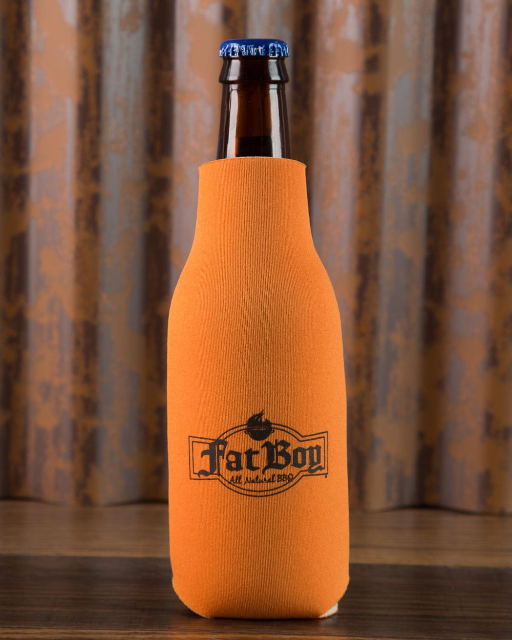 Fat Boy BBQ Bottle Koozie Fat Boy Natural BBQ Fat Boy BBQ Bottle Koozie Fat Boy Natural BBQ
